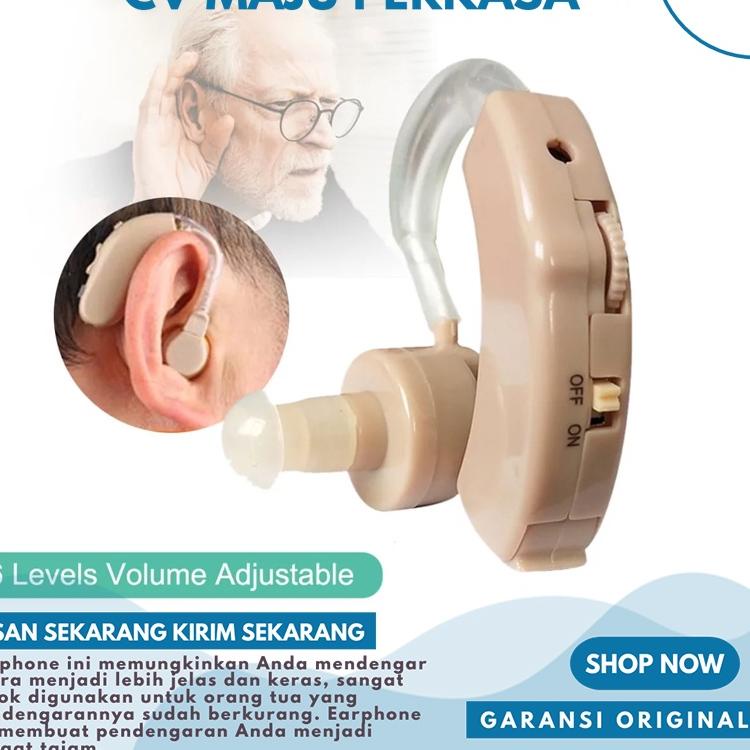 Jual Alat Bantu Dengar Pendengaran Telinga Tuli Orang Tua Hearing Aid Wireless Tanpa Kabel ...