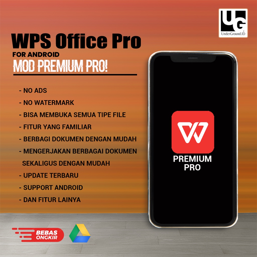 Jual Aplikasi WPS Office Pro Premium Selamanya Khusus Android only ...