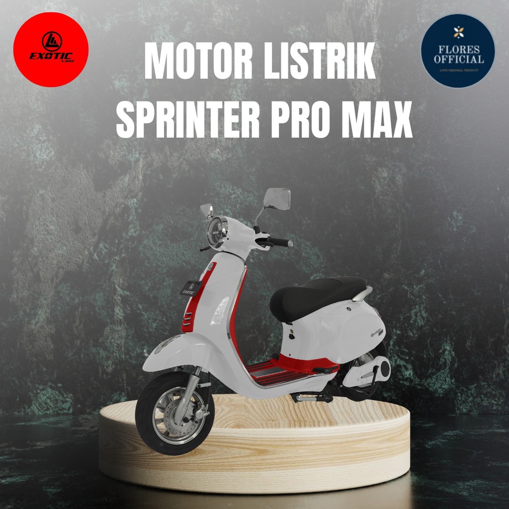 Jual Motor Listrik Exotic Sprinter Promax By Pacific | Shopee Indonesia