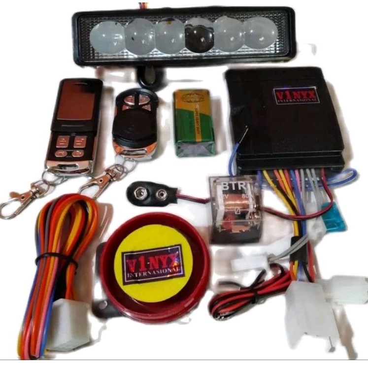 Jual ALARM INTERNASIONAL v1nyx REMOTE MOTOR AUTO INJEKSI SILENT MODE 2 ...