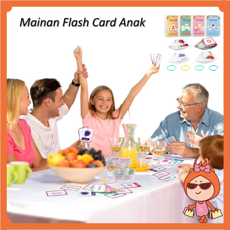 Jual Reseller Welcome - 5727 Flash Card Anak Kartu Belajar Anak ...
