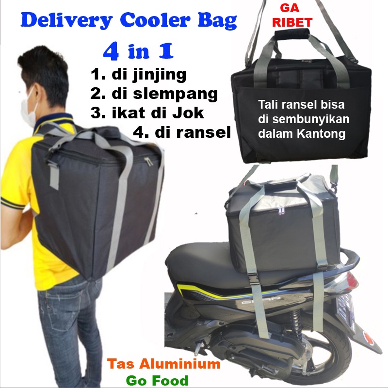Jual 4 in 1 BACK PACK Ransel / SELEMPANG TAS DRIVER OJOL ONLINE / KIRIM ...