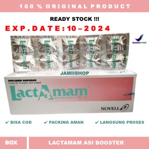 Jual [ECER] LACTAMAM ASI BOOSTER - Pendukung Pelancar ASI Ibu Bentuk ...