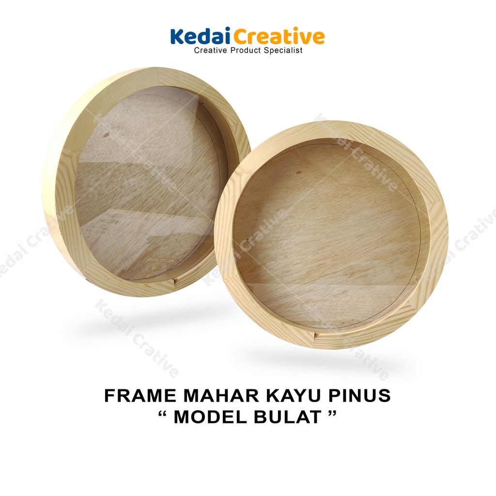 Jual Frame 3D Bingkai Figura Mahar Kayu Bulat - READY STOCK | Shopee ...