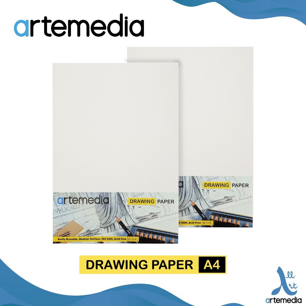 Jual Kertas Gambar Artemedia Drawing Paper A4 | Shopee Indonesia