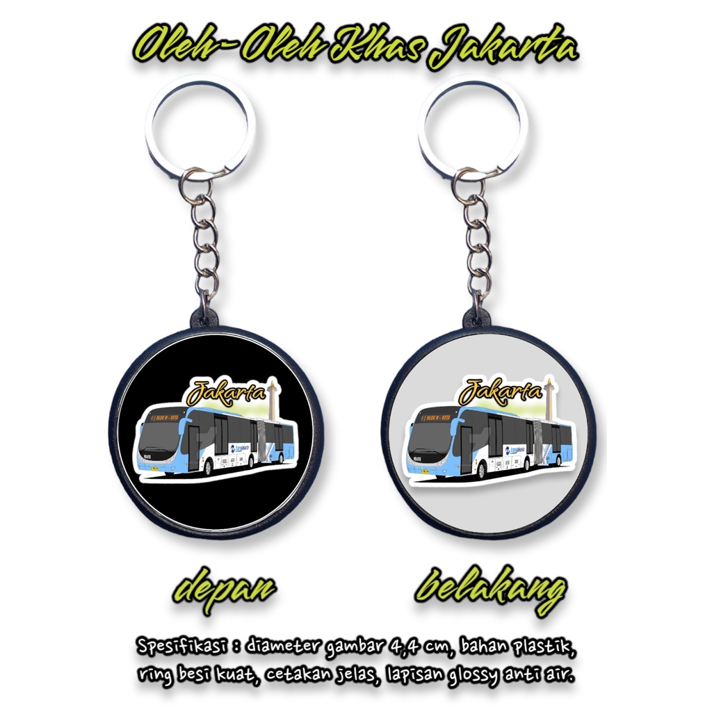 Jual SOUVENIR GANTUNGAN KUNCI AKRILIK DUA SISI PROMO OLEH-OLEH KHAS DKI ...