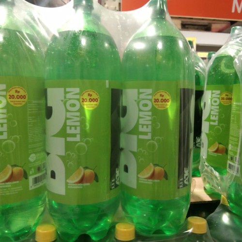 Jual BIG SOFT Drink Lemon Pet Botol 3.1L | Shopee Indonesia