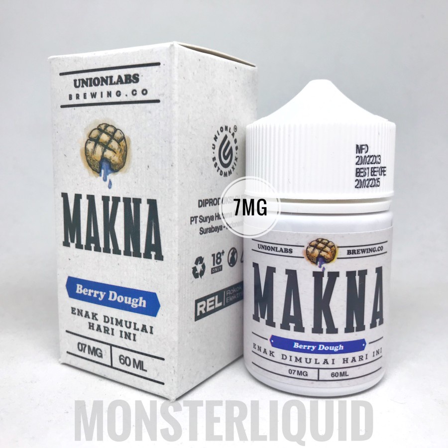 Jual MAKNA BERRY DOUGH BY UNIONLABS 7MG 60ML | Shopee Indonesia