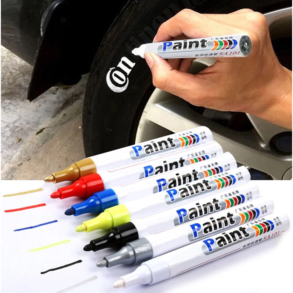 Jual Spidol Ban Mobil Motor Karet Car Tyre Paint Marker TOYO Permanent ...