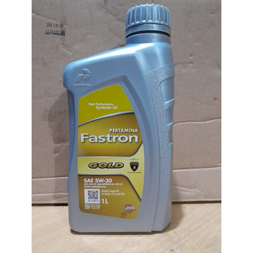 Jual OLI MESIN FASTRON GOLD 0W - 20 1LITER | Shopee Indonesia
