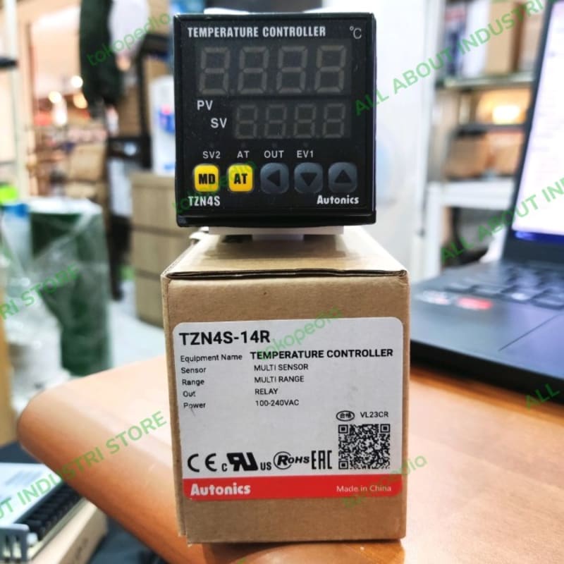 Jual TEMPERATURE CONTROLLER AUTONICS TZN4S-14R AUTONIC TZN4S 14R ...