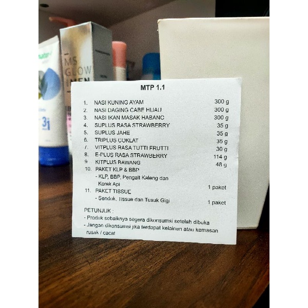 Jual RANSUM POLRI MTP1 l Lengkap 1 set l survival food l MTP Polri/TNI ...