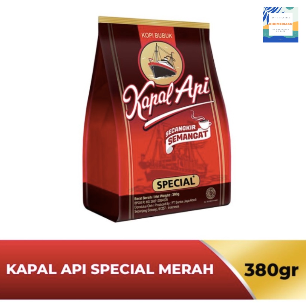 Jual Kopi KAPAL API Special Merah 380 gr Kopi Kapal Api Special Merah ...