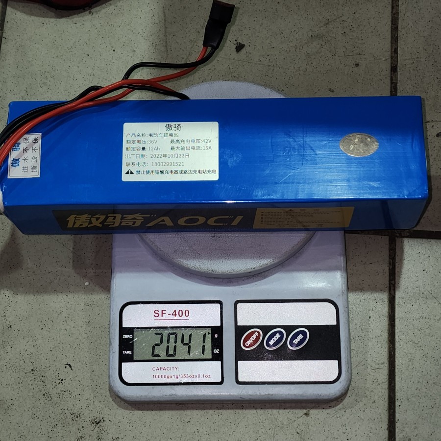 Jual Battery lithium sepeda otoped listrik 36v | Shopee Indonesia