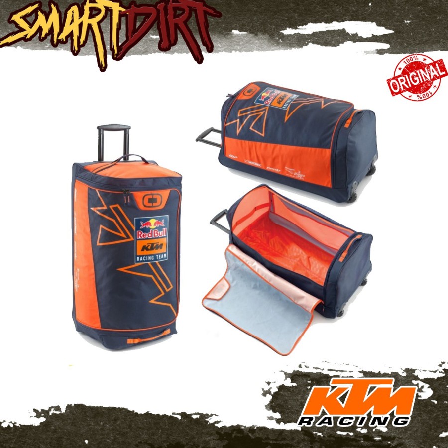 Jual TROLLEY BAG KTM RED BULL POWERWEAR GEAR BAG KTM KOPEE REDBULL ...
