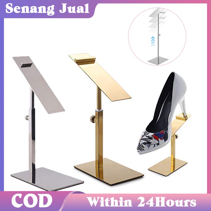 Jual Rak Display Sepatu / Rak Pajangan Sepatu Stainless / High Quality ...