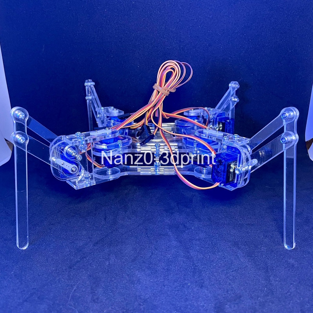 Jual Kit Quadpod Spider Laba-laba Arduino Robot Akrilik - n0 | Shopee ...