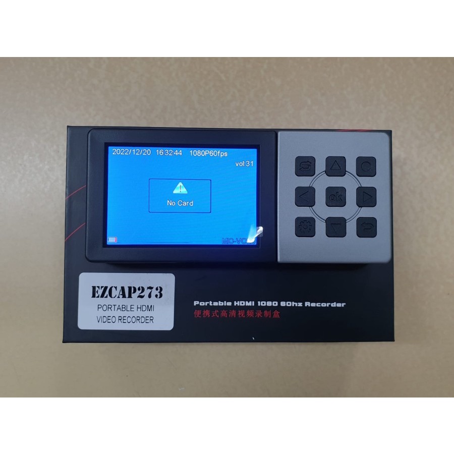 Jual Ezcap 273 HDMI Game Capture 1080P60fps To Micro SD Card EZCAP273 ...