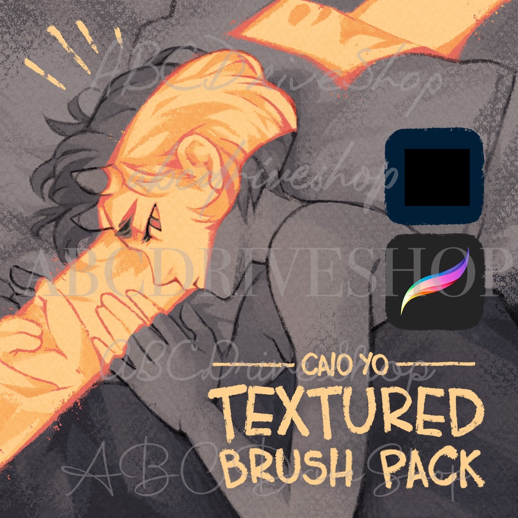 Jual Procreate Brush - Textured Brush Pack | Shopee Indonesia