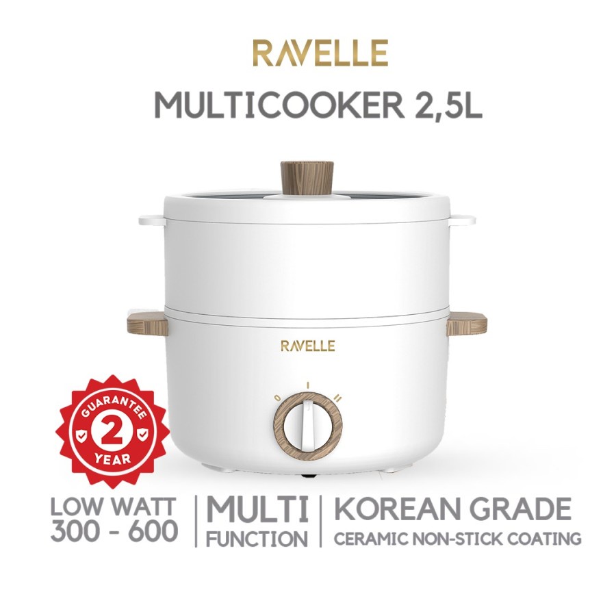 Jual Ravelle Panci Listrik Multicooker - Panci Portable Multifungsi 2 ...