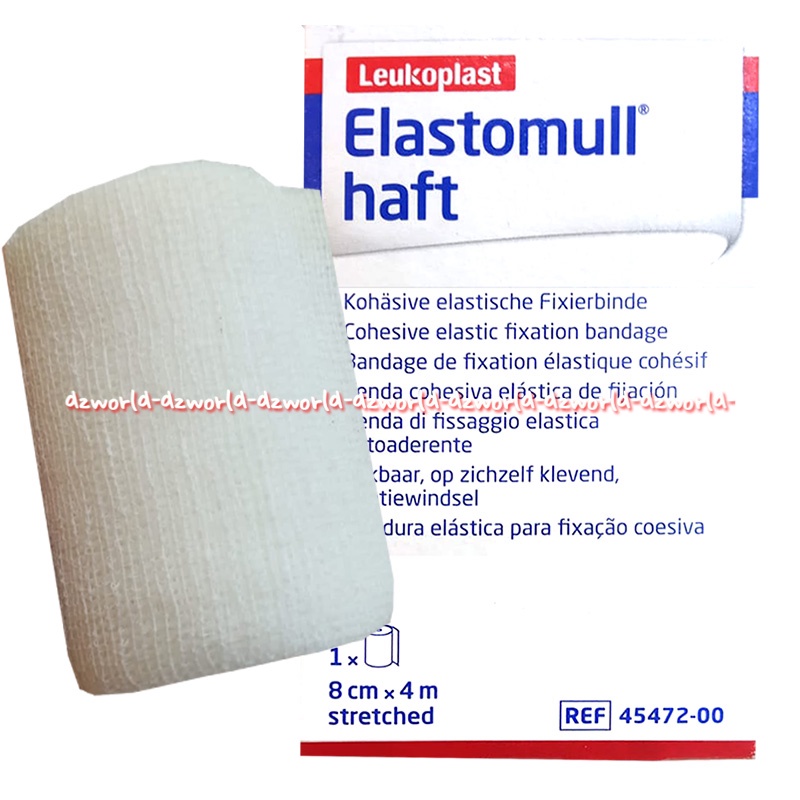 Jual Leukoplast Elastomull Haft 8cmX4m Plester Perban Kohesif Pembalut ...