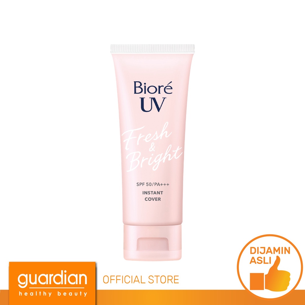 Jual BIORE UV Fresh & Bright Instant Cover SPF50 PA+++ | Shopee Indonesia