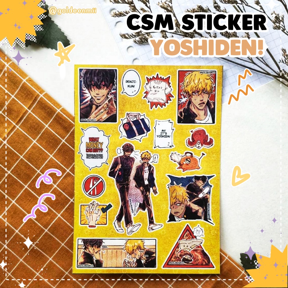 Jual [READY STOCK] CSM - Chainsaw Man Denji Yoshida What Money Can Buy ...