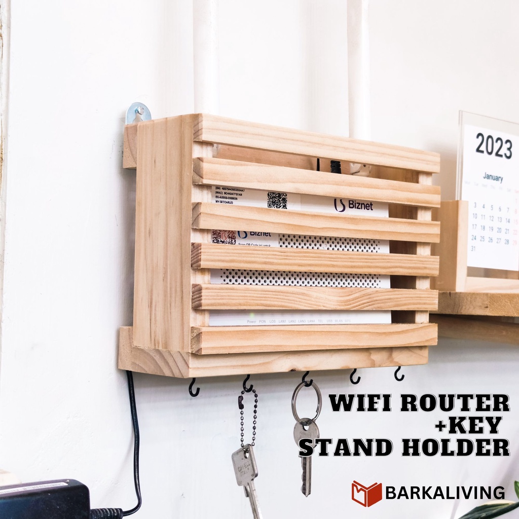 Jual Wifi Router + Key Stand Holder Rak Modem Wifi | Shopee Indonesia