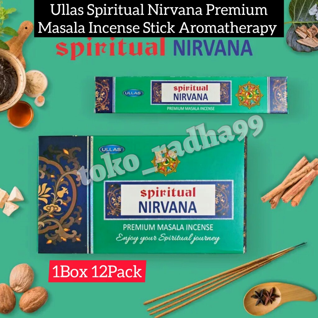 Jual Dupa/Hio Ullas Spiritual Nirvana Premium Masala incense Stick ...