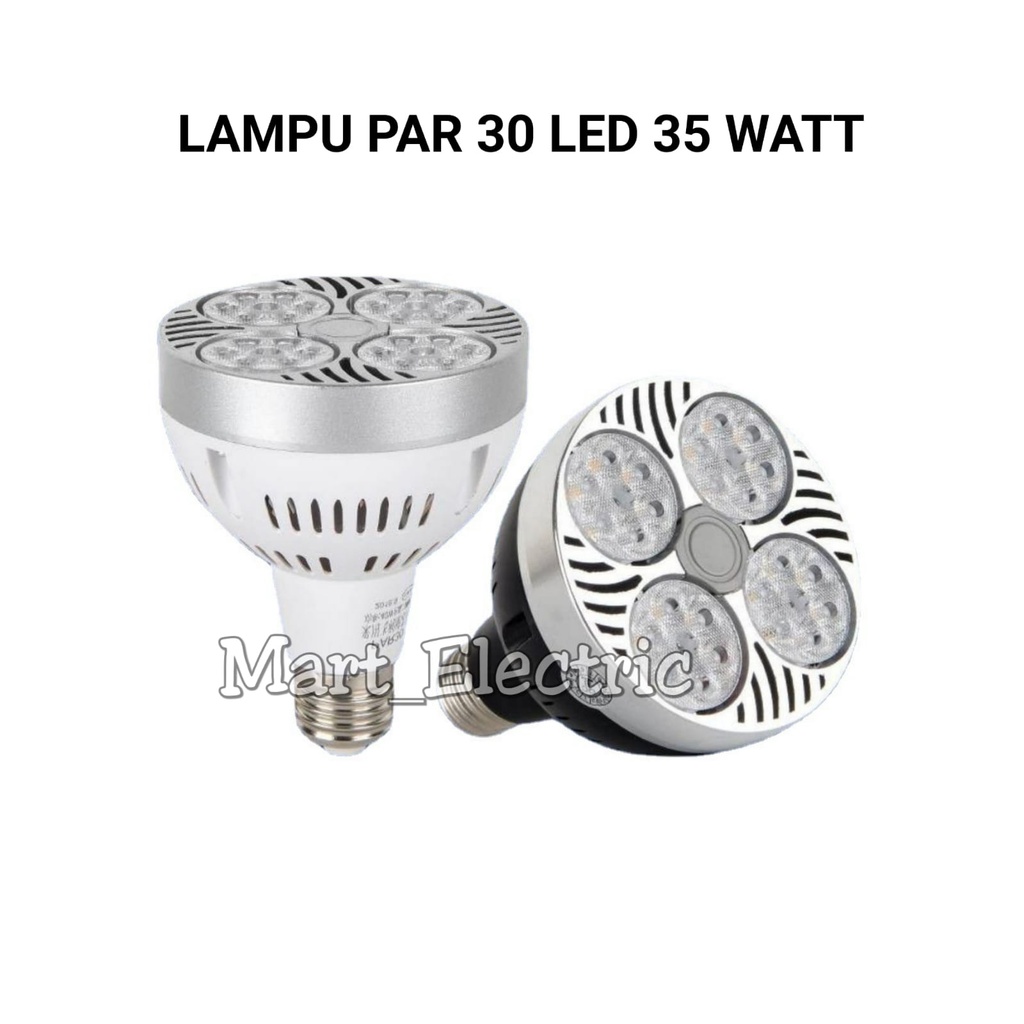 Jual LAMPU PAR 30 LED 35 WATT / LAMPU SOROT SPOT LIGHT 35 WATT FITTING E27 | Shopee Indonesia