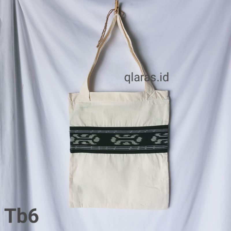 Jual Totebag tenun// totebag kombinasi tenun// tas tenun// tas laptop ...