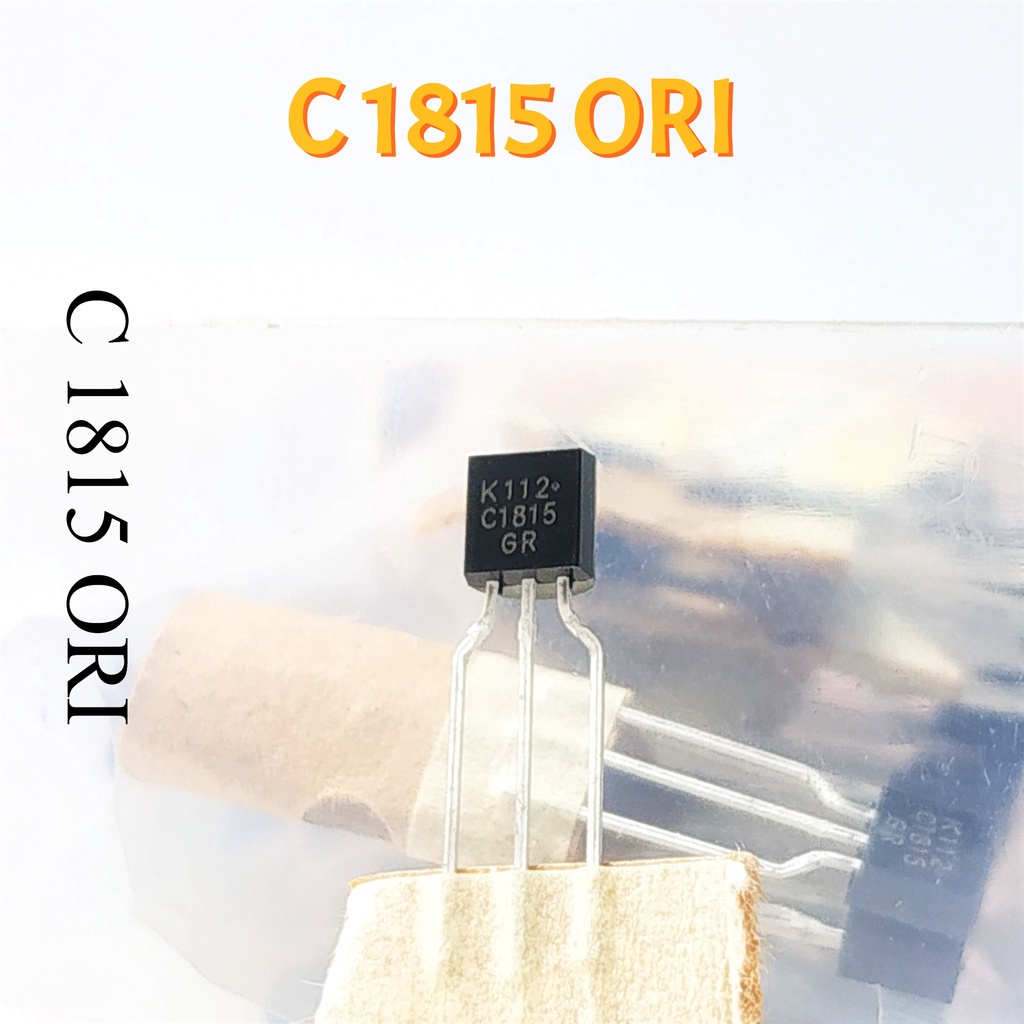 Jual Transistor C1815 ORI | Transistor (TR) C 1815 ORIGINAL | Shopee ...