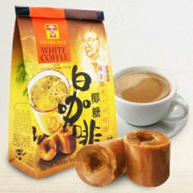 Jual Tan Kim Hock White Coffee With Coconut Palm Sugar (480g) | Shopee ...