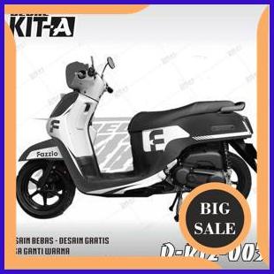 Jual Decal sticker fazzio hitam putih full body keren 1M4R23 perkakas ...
