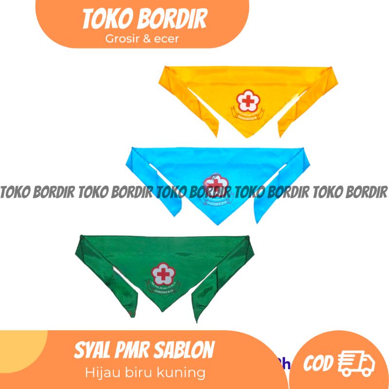 Jual Syal PMI / PMR sablon bijian | Shopee Indonesia