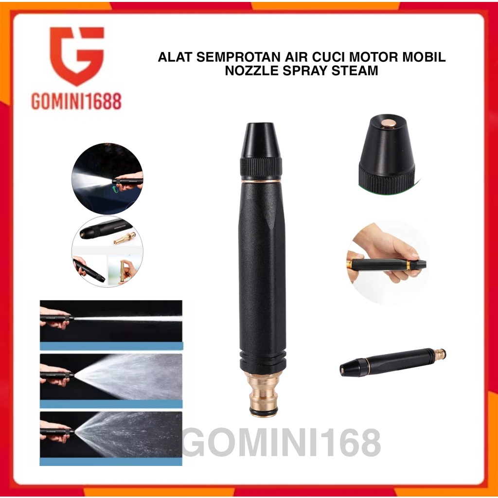 Jual Kepala Semprotan Air Tekanan Tinggi Multifungsi Cuci Motor Mobil ...
