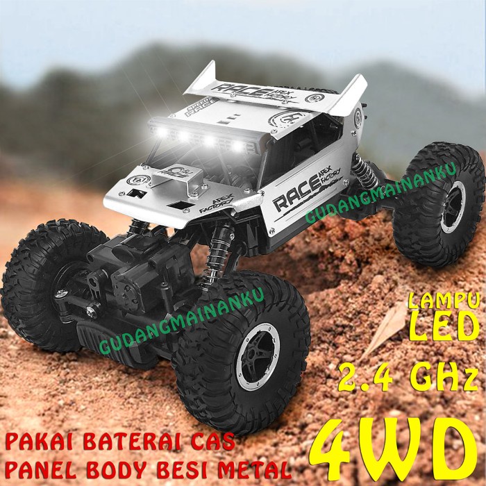 Jual RC Remote Control Mobil 4WD ROCK CRAWLER CLIMBER OFFROAD 2.4Ghz ...