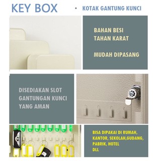 Jual Key Box Gantungan kunci dinding Key Box dinding Cantelan kunci ...