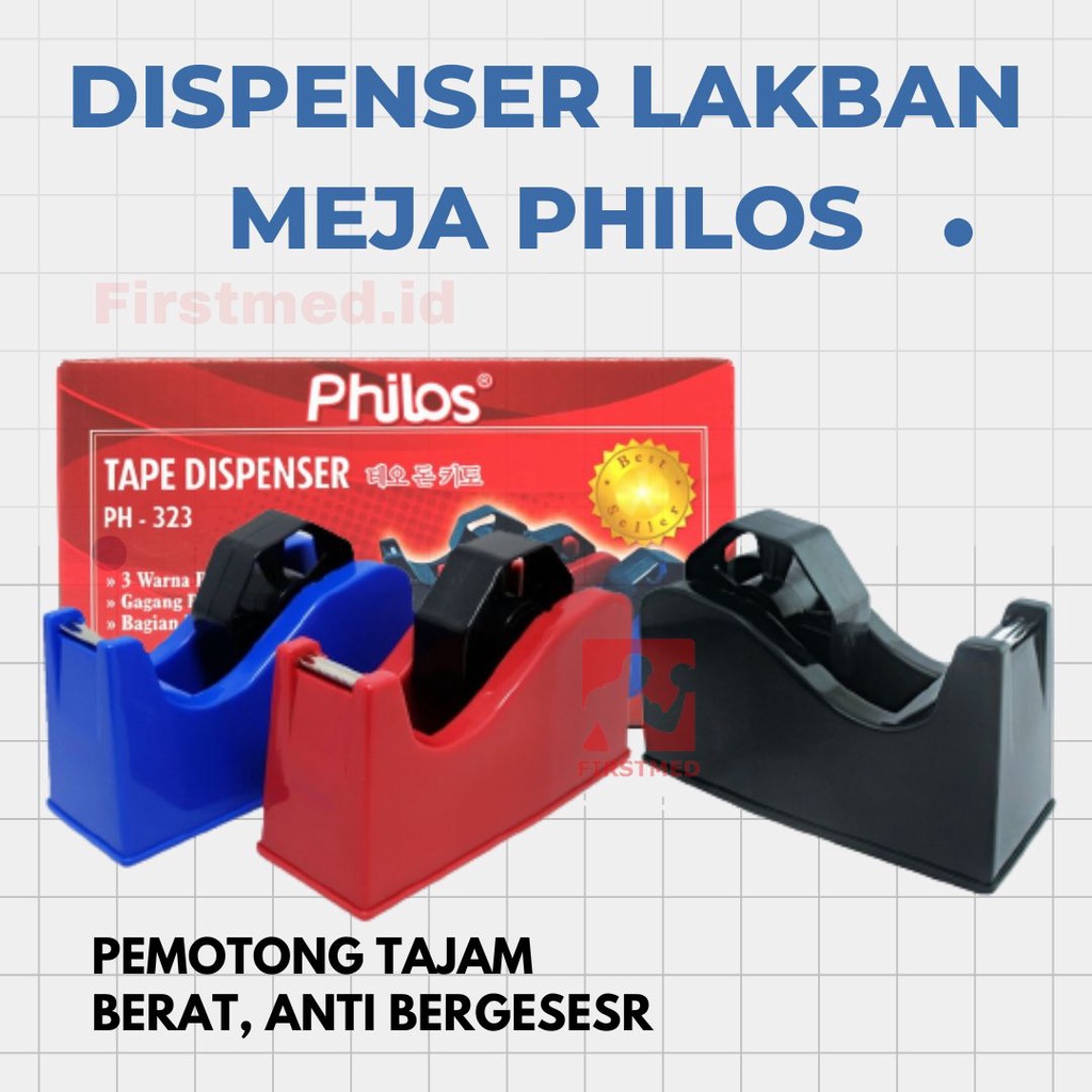 Jual Dispenser Tape Lakban Packing Besar Kecil | Tempat Isolasi Sedang ...