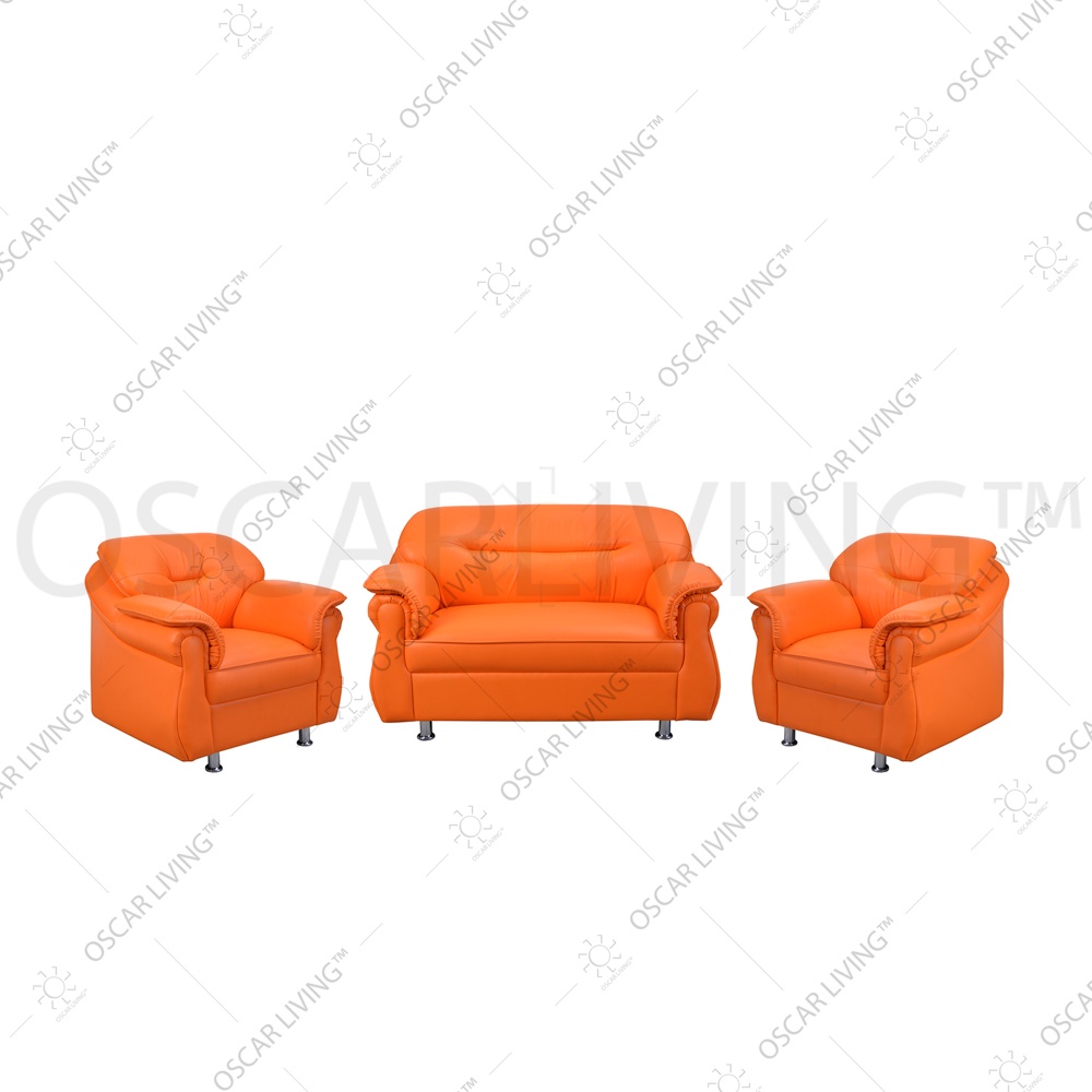 Jual OLC Sofa Xena 211 Dudukan Orange Oscar - FREE ONGKIR JABODETABEK ...