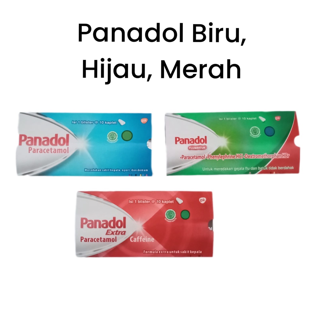 Jual PANADOL Tablet - Semua Varian | Shopee Indonesia
