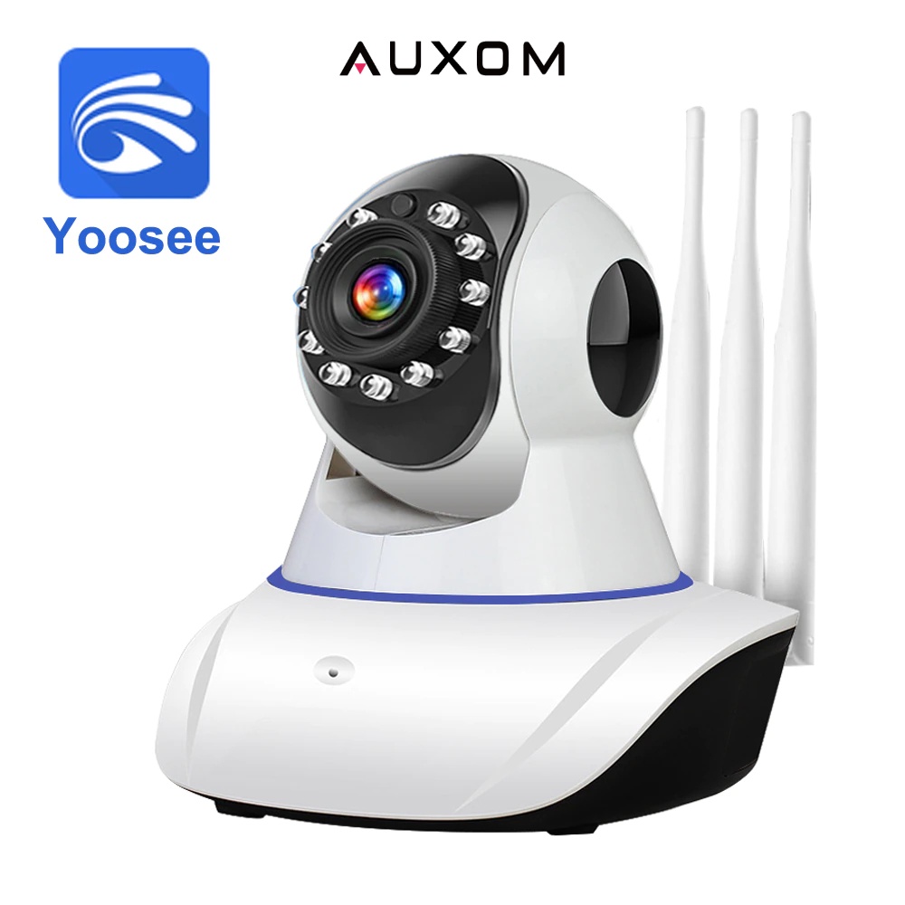 Jual HARGA BERSAHABAT!. AUXOM IP Kamera CCTV Yoosee/V380 Pro Wireless WIFI 360 Derajat Smart ...