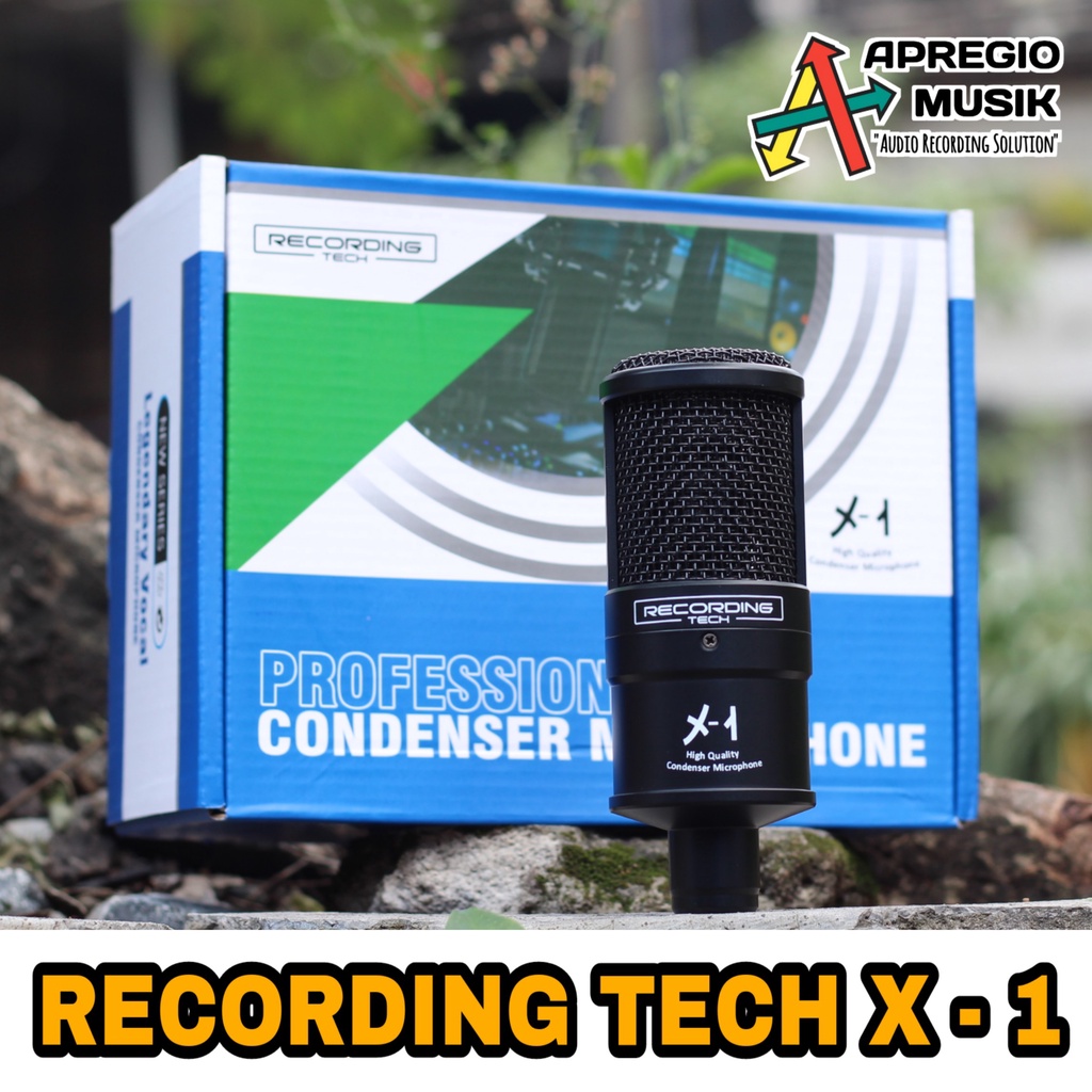 Jual Recording Tech X1 X-1 X 1 Microphone Condensor high quality ...
