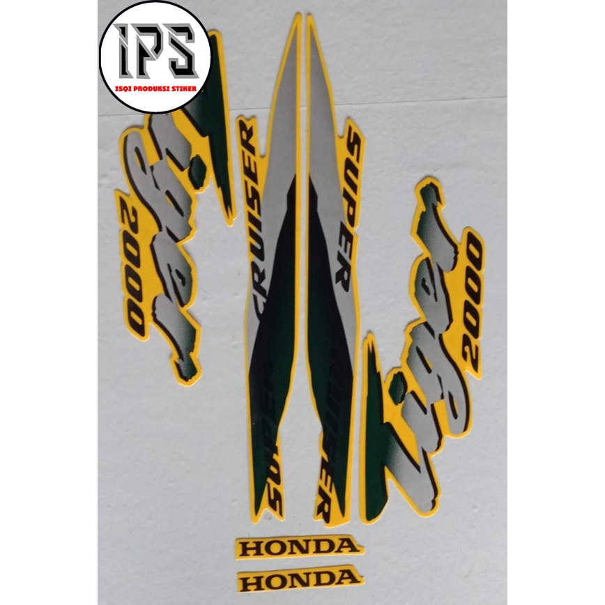 Jual Stiker Striping Honda TIGER 2000 - List Stiker Standar Honda Tiger ...