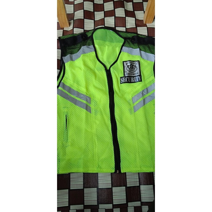 Jual Rompi Security Mesh Hijau stabilo | Shopee Indonesia