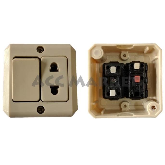 Jual Terlaris!! Broco Ob Saklar Engkel Stop Kontak Tempel Listrik Rumah ...