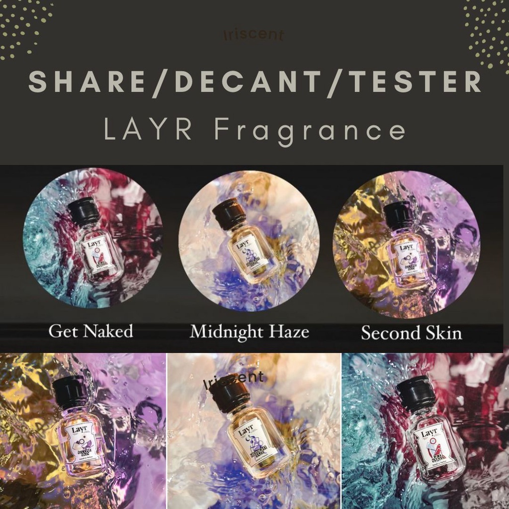 Jual (TERMURAH) Share / Decant / Vial / Tester LAYR Fragrance Parfum ...