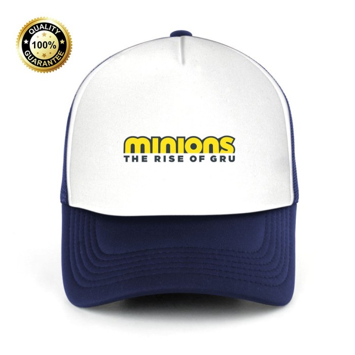 Jual hat / topi jaring trucker minion - topi pria peking box | Shopee ...