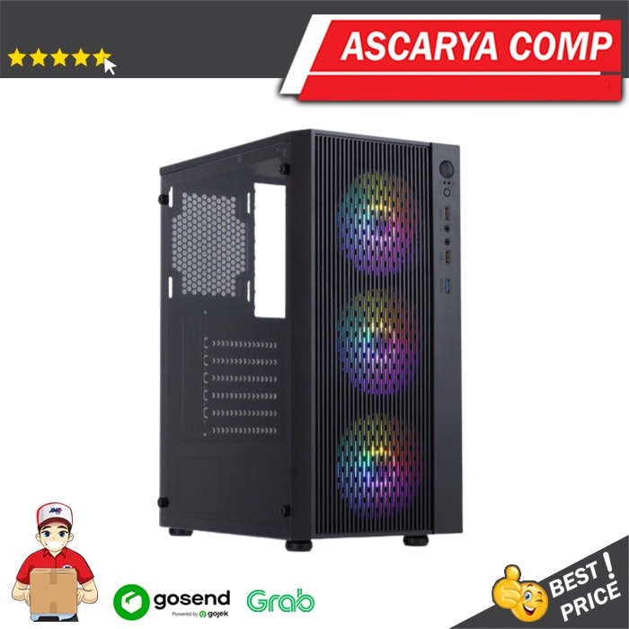Jual RAPTOR SENTINEL - include 3 FAN RGB ATX, m-ATX, Mini-ITX Casing ...