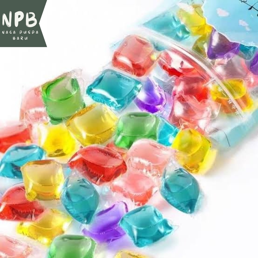 Jual Detergen Gel Laundry Sabun Cuci Baju - (isi 12 pcs) Gel Sabun ...